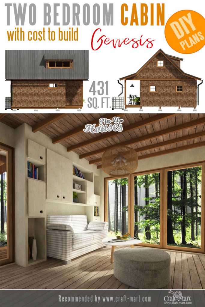 Awesome Small and Tiny Home Plans for Low DIY Budget - Craft-Mart