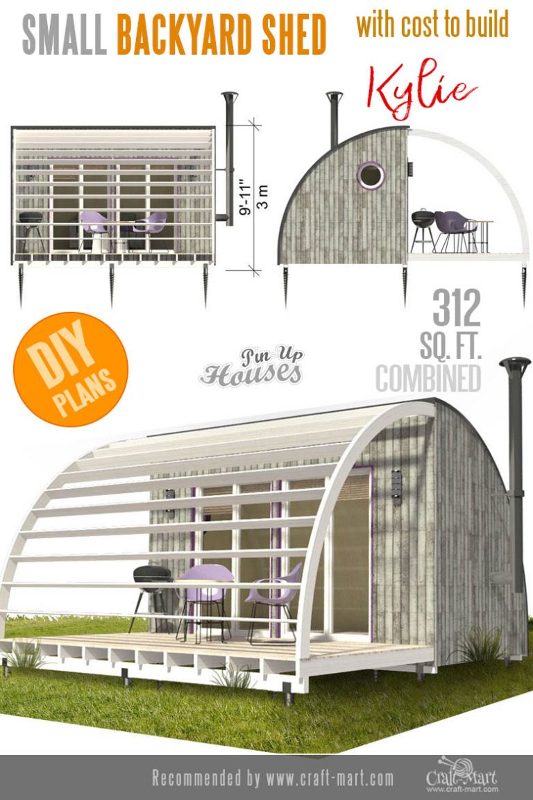 Awesome Small and Tiny Home Plans for Low DIY Budget - Craft-Mart