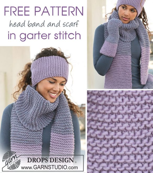 How to Do a Knit Stitch and Garter Stitch - Craft-Mart
