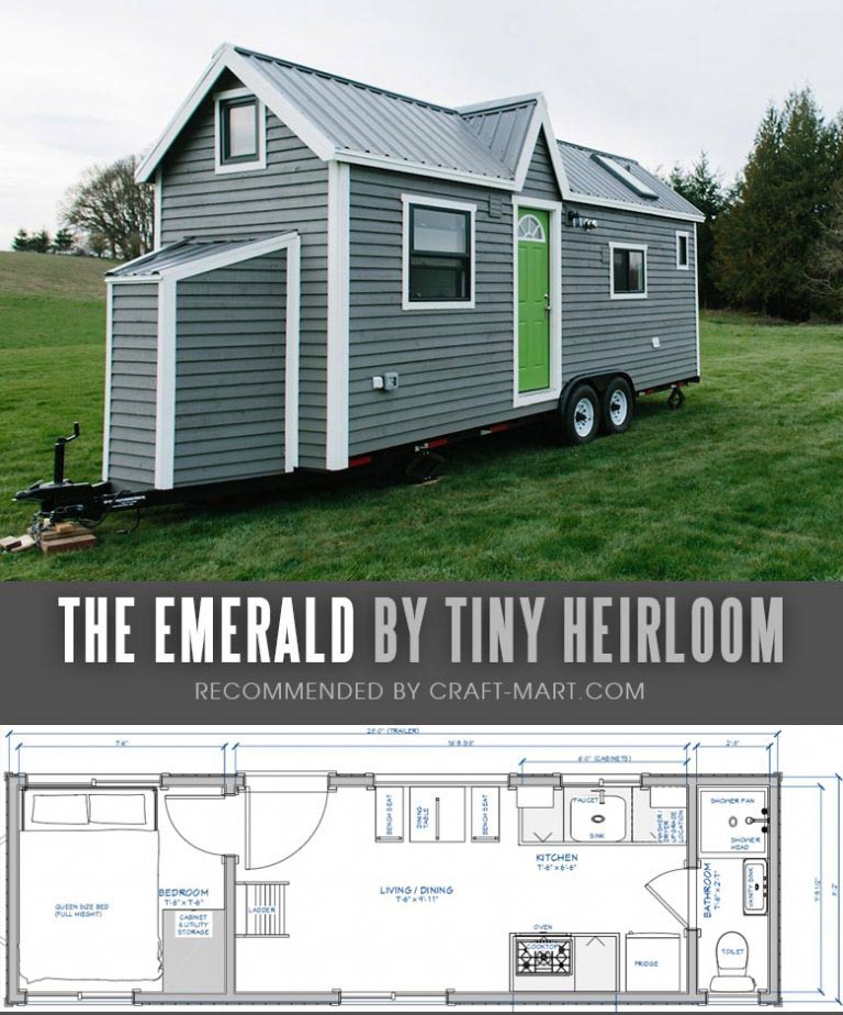 17 Best Custom Tiny House Trailers and Kits with Plans for Super-Tight ...