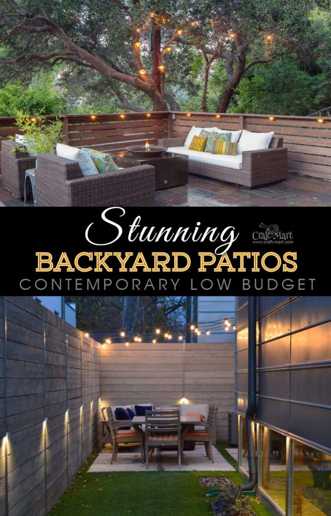 Stunning Patios with Lights (DIY Patio Lighting Ideas) - Craft-Mart