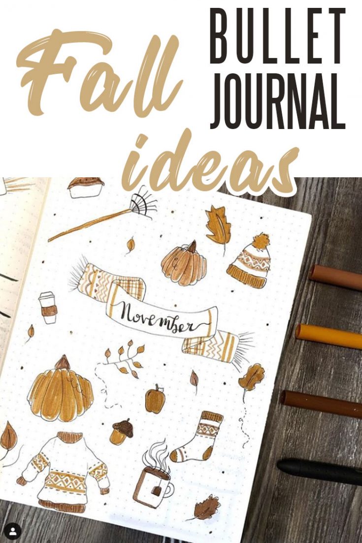 Easy and Cute Fall Doodles for BUJO - Craft-Mart