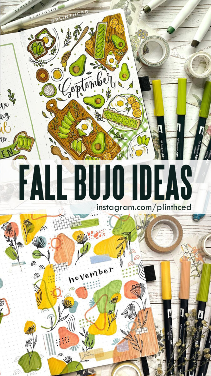 Easy and Cute Fall Doodles for BUJO - Craft-Mart