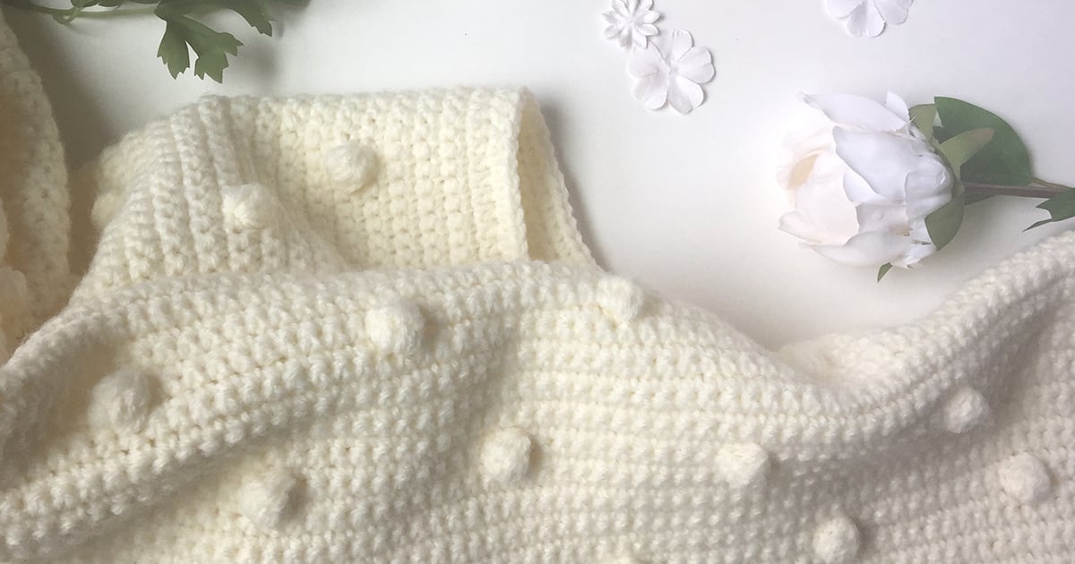 Caroline Crochet Baby Blanket (easy crochet blanket tutorial) - Craft-Mart