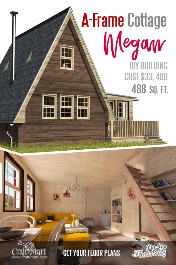A-Frame Tiny House Plans, Cute Cottages, Container Homes - Craft-Mart