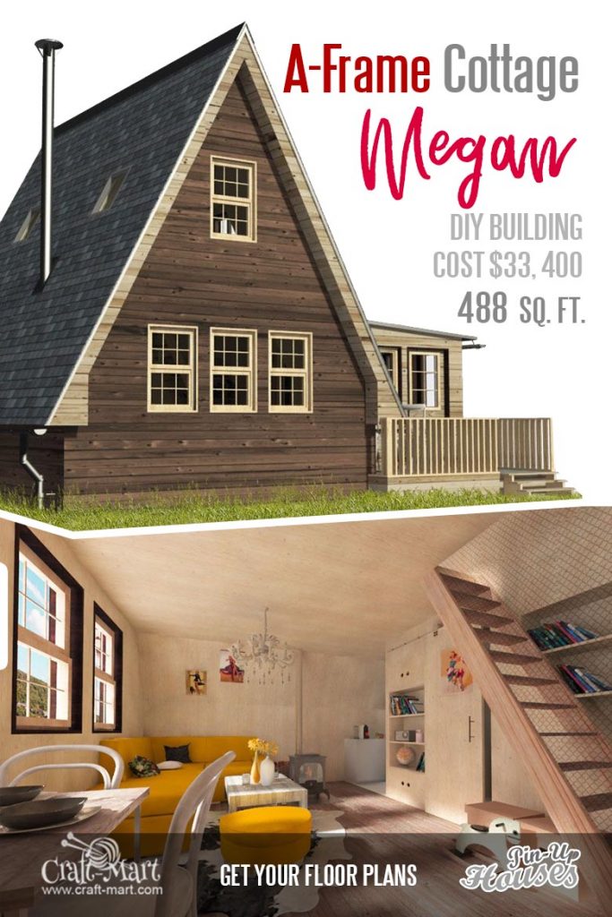 A-Frame Tiny House Plans, Cute Cottages, Container Homes - Craft-Mart
