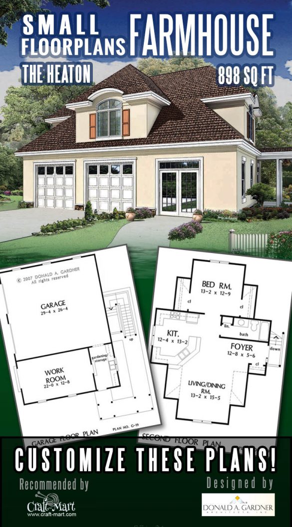 11 Amazing Rustic Farmhouse Plans for Tight Budget - Craft-Mart