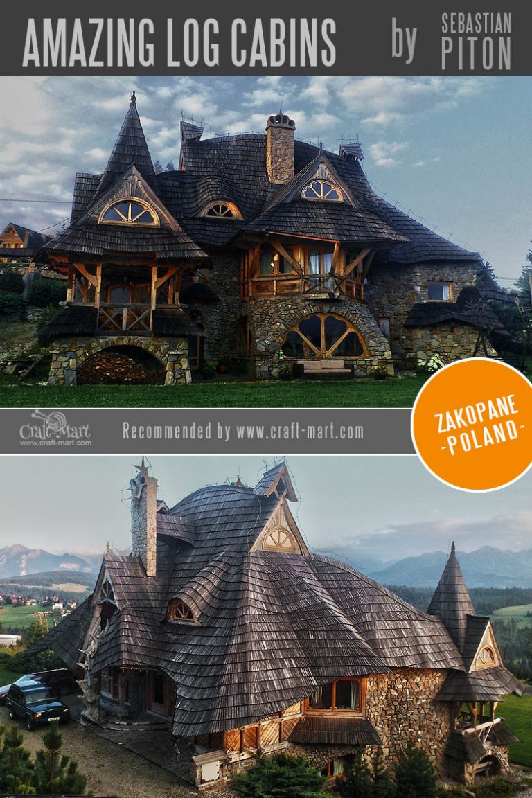 Amazing Fairy Tale-Style Log Cabin Homes - Craft-Mart
