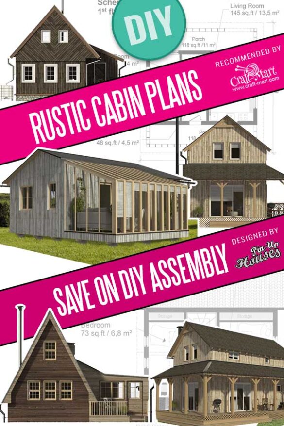 11 Amazing Rustic Farmhouse Plans for Tight Budget - Craft-Mart