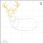 Drawing a deer in 10 steps - easy tutorial - Craft-Mart