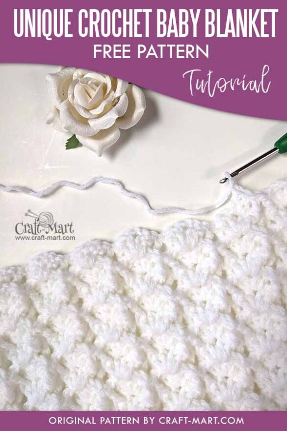 Unique Crochet Baby Blanket Pattern - Craft-Mart