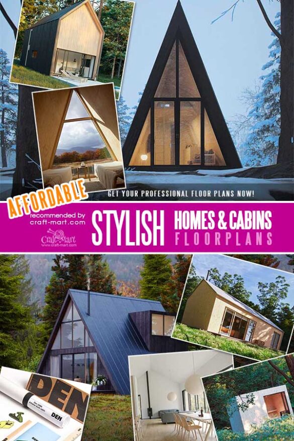 Cool Prefab & Custom Tiny Houses and The Best DIY Cabin Plans - Craft-Mart