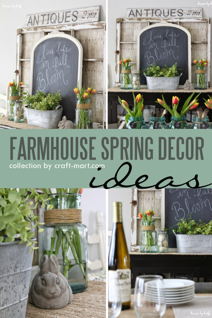 Cheap Farmhouse Decor for Spring - Craft-Mart