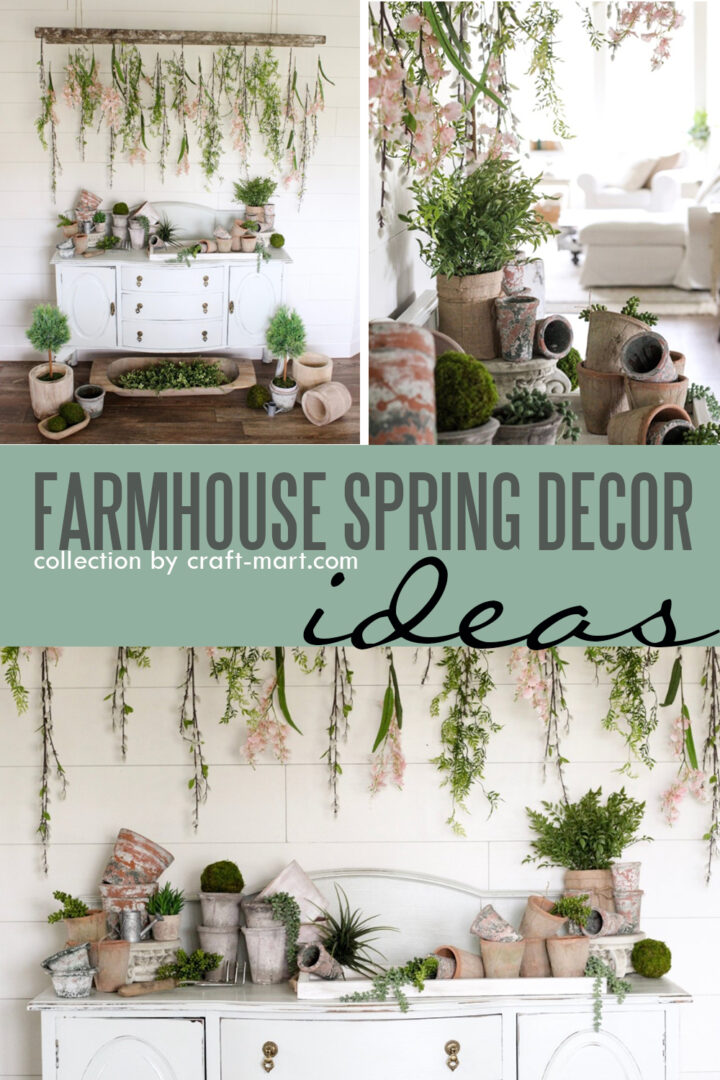 Cheap Farmhouse Decor for Spring - Craft-Mart