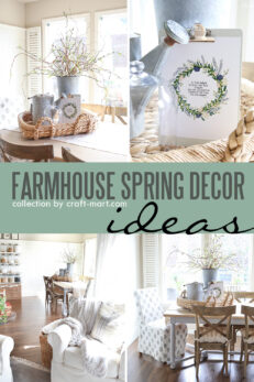 Cheap Farmhouse Decor for Spring - Craft-Mart