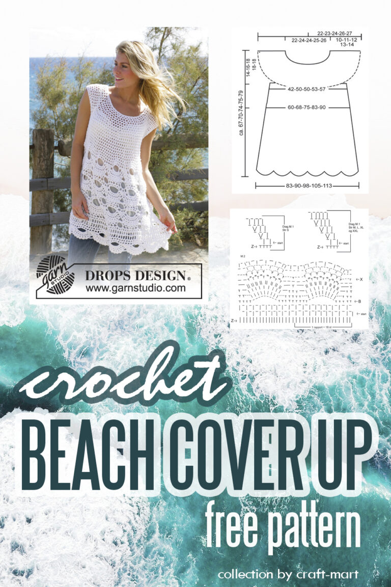 18 Crochet Beach Cover Up Patterns - Craft-Mart