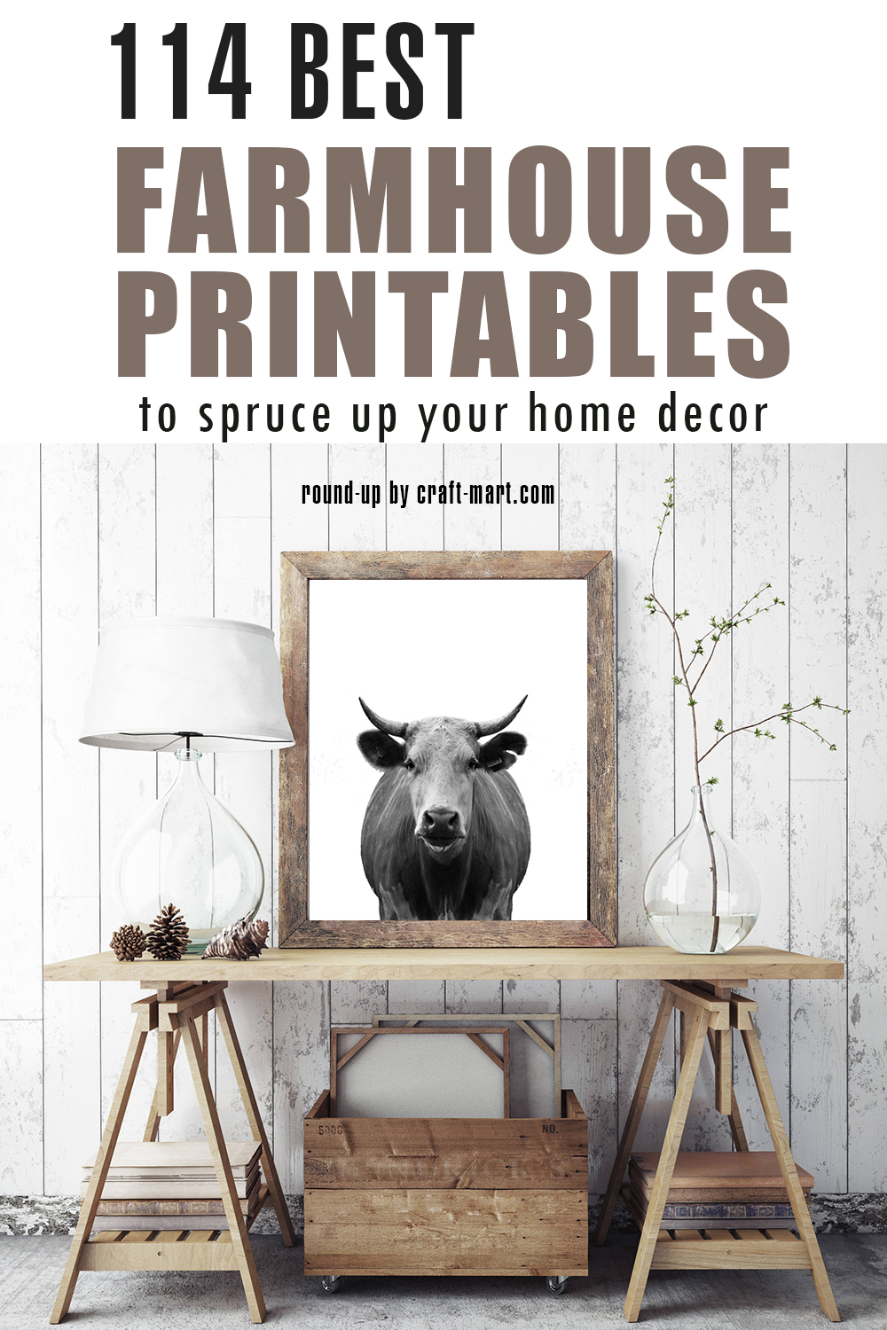 100+ Free Farmhouse Printables Fixer-Upper Style