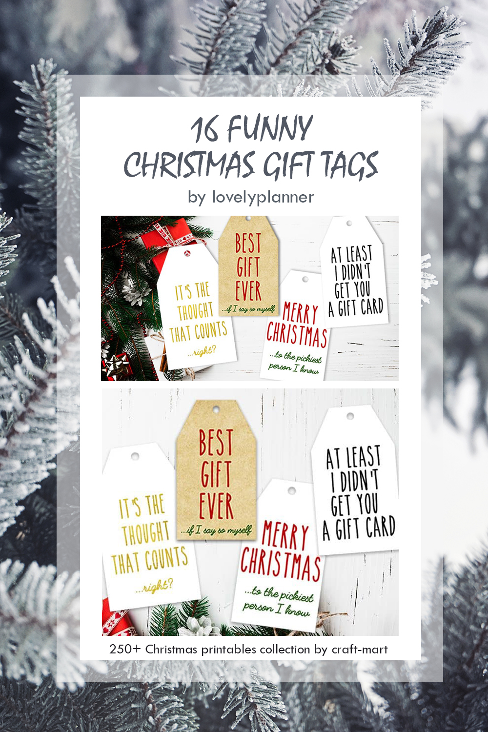 Funny Printable Gift Tags - Craft-Mart