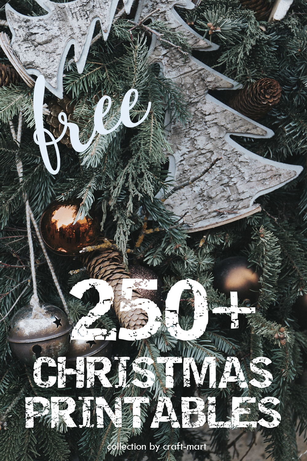 250+ Christmas Printables Collection - Craft-Mart