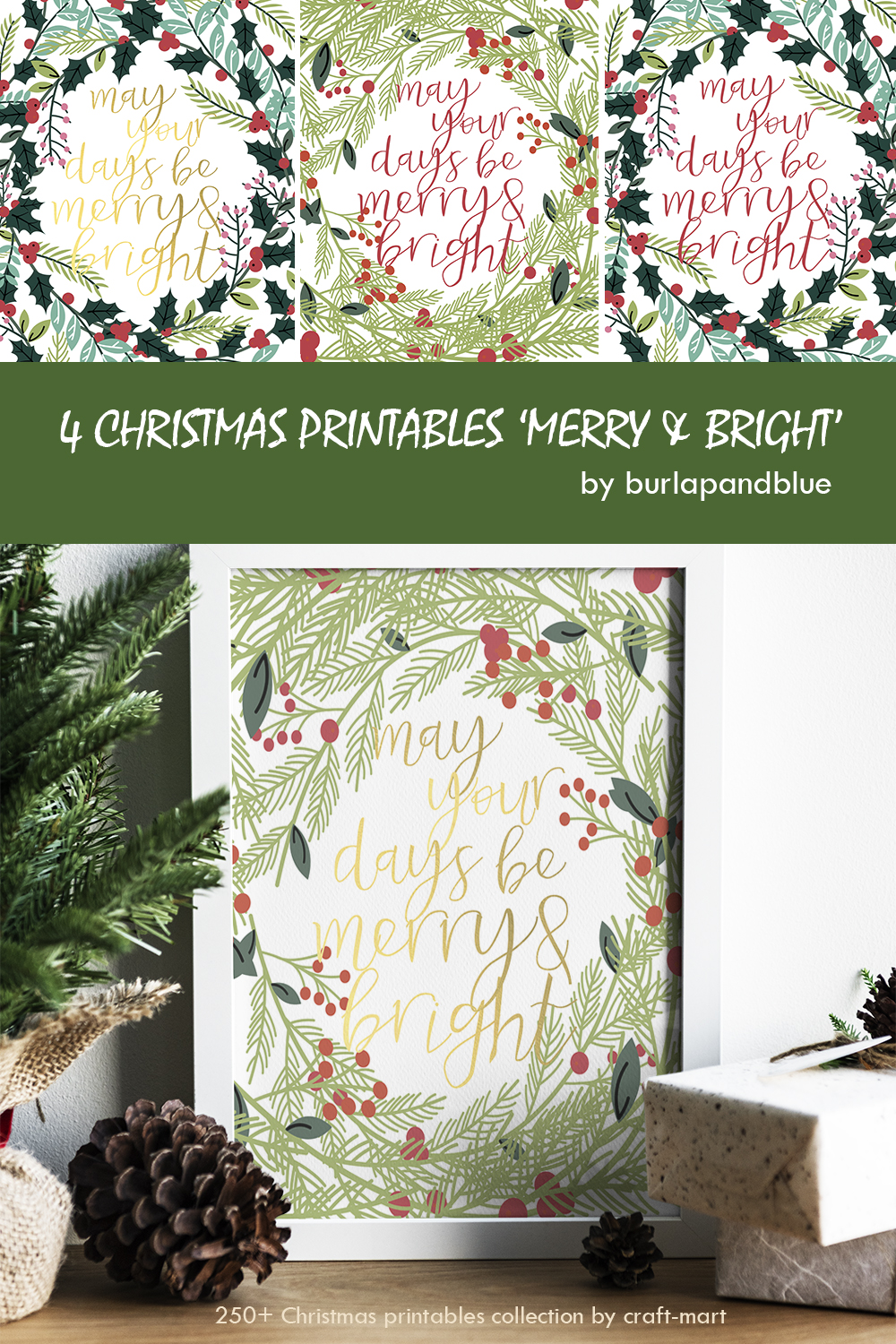 256_3_CHRISTMAS_PRINTABLES_MERRY-BRIGHT - Craft-Mart