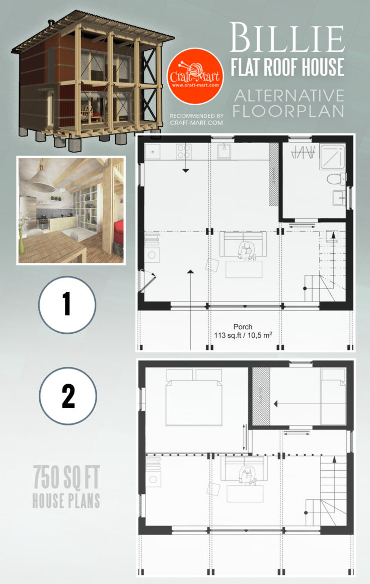 750 sq ft House Plans Can be Affordable - Craft-Mart