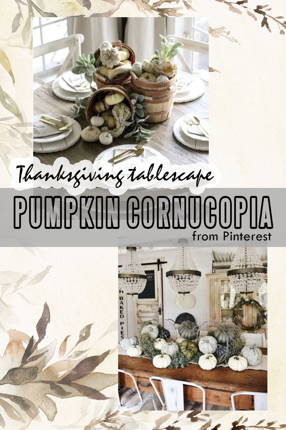 Pumpkin Cornucopia - Craft-Mart