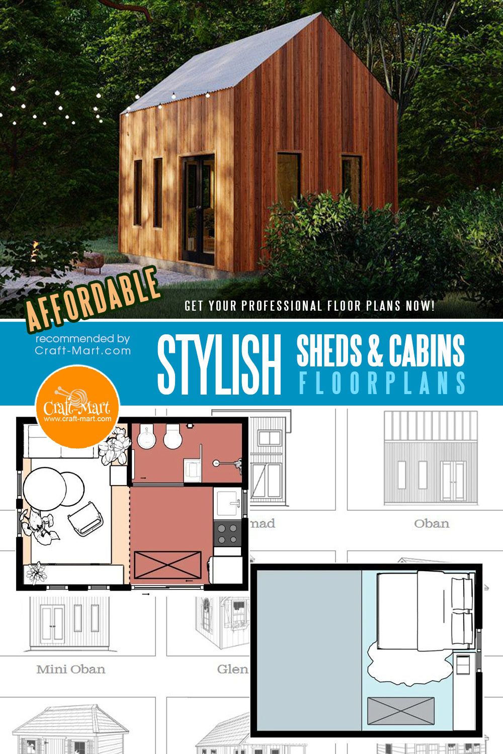 Affordable Modern Prefab Shed Kits for Your Backyard - Craft-Mart