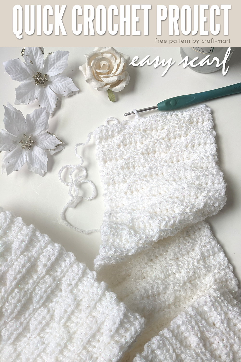 Quick Crochet Project: Easy Scarf - Craft-Mart