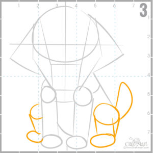 Easy step-by-step cute puppy drawing - Craft-Mart