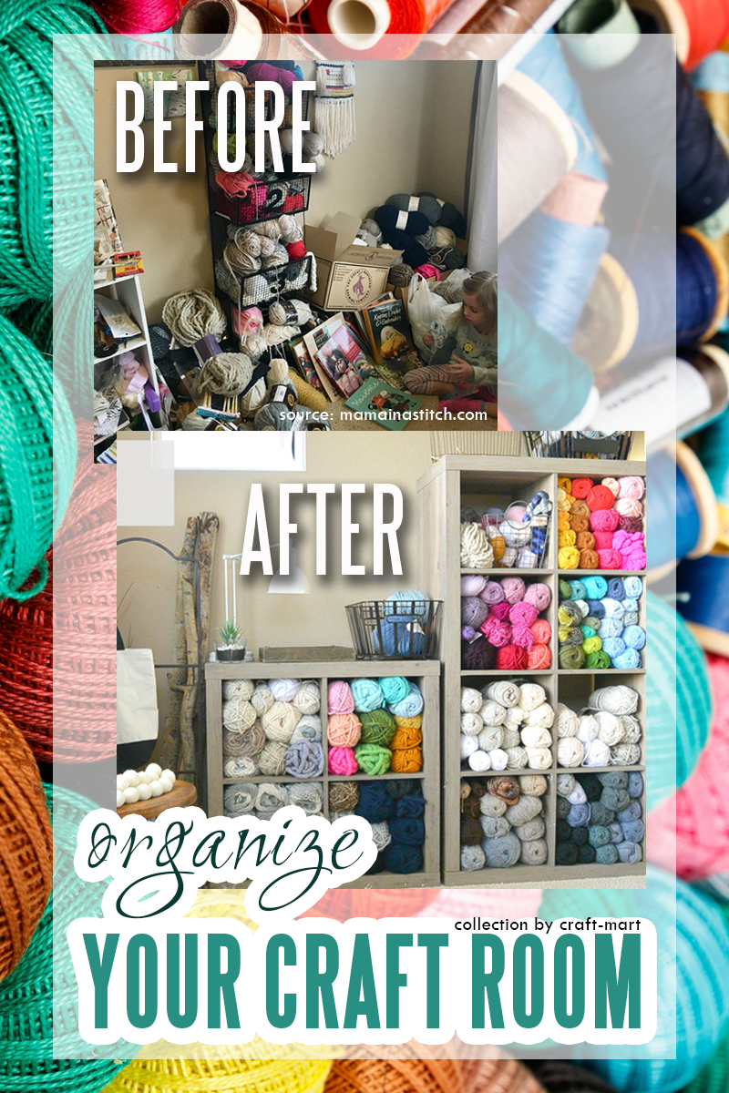 How to Organize Your Craft Room - Craft-Mart