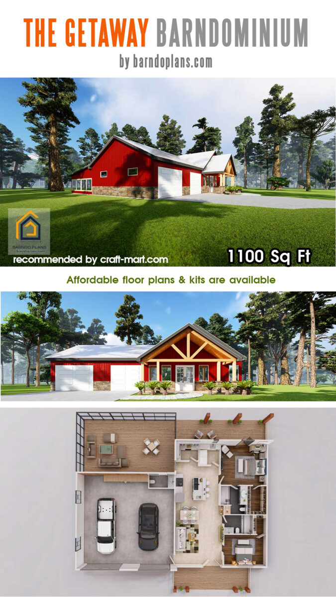 Small Barndominium House Plans: The Affordable Solution for Your Dream ...