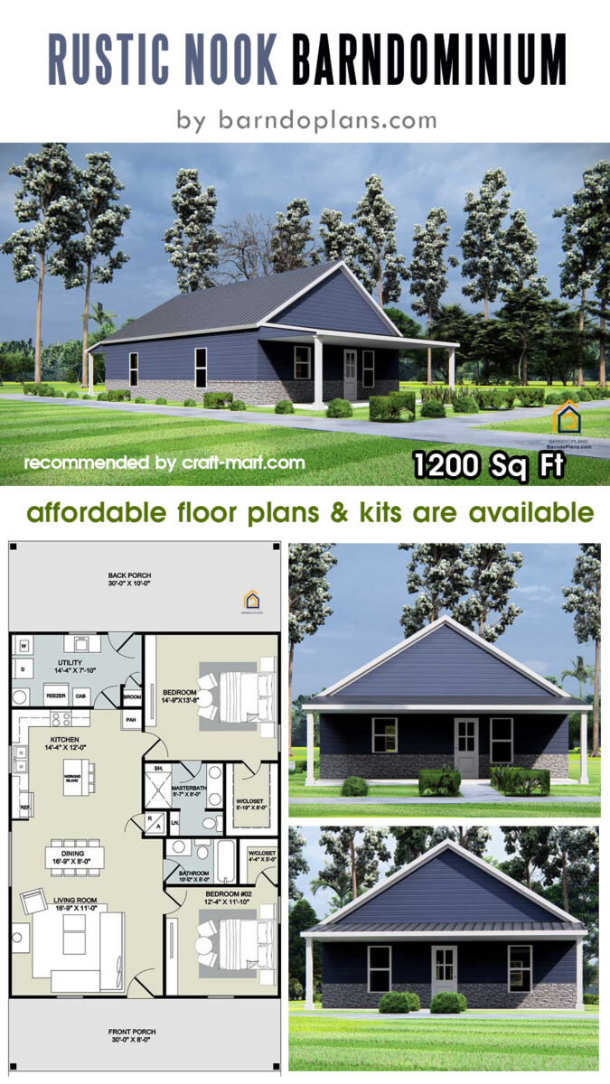 Small Barndominium House Plans: The Affordable Solution for Your Dream ...