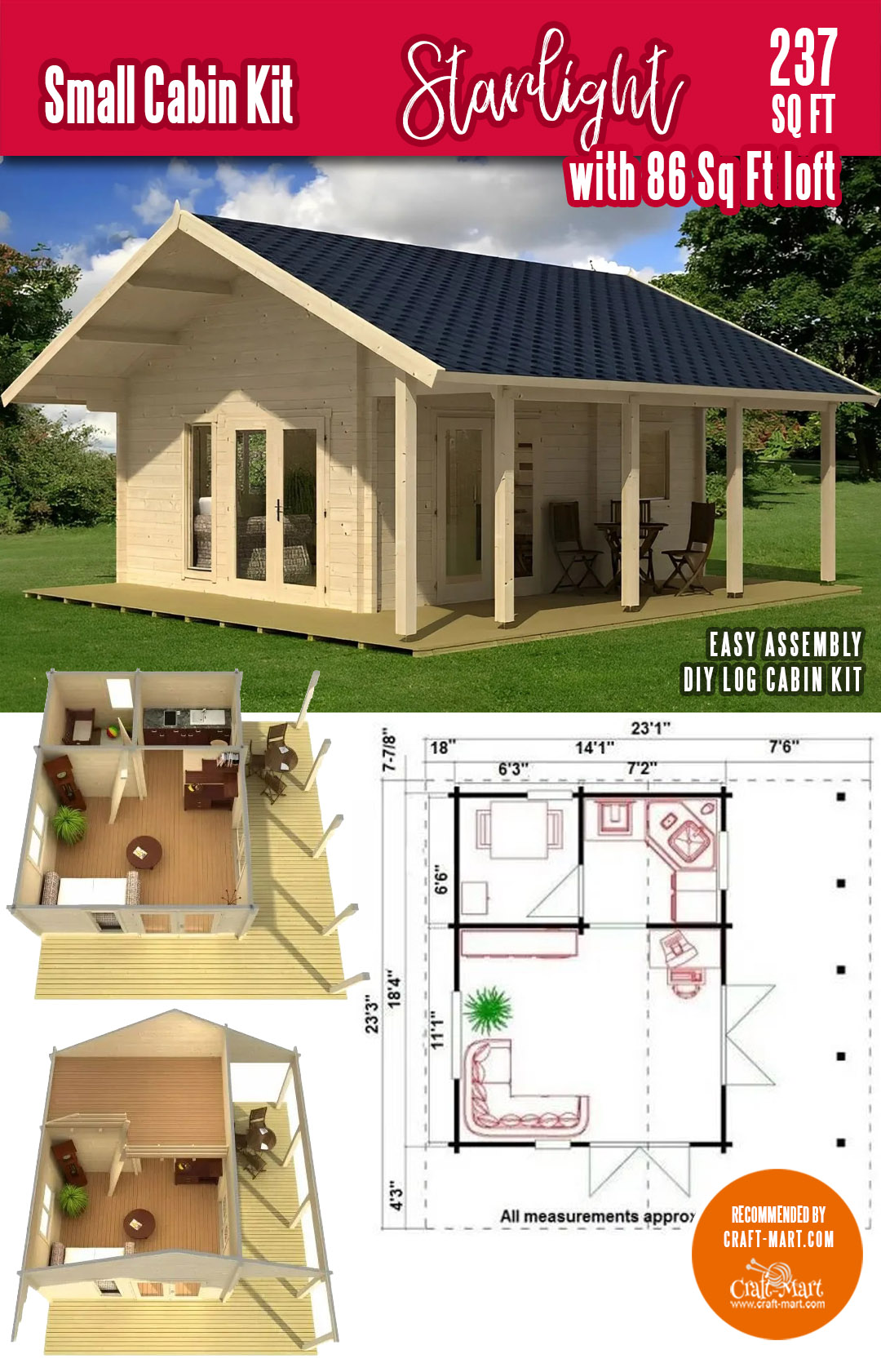 298-starlight-cabin-kit - Craft-Mart