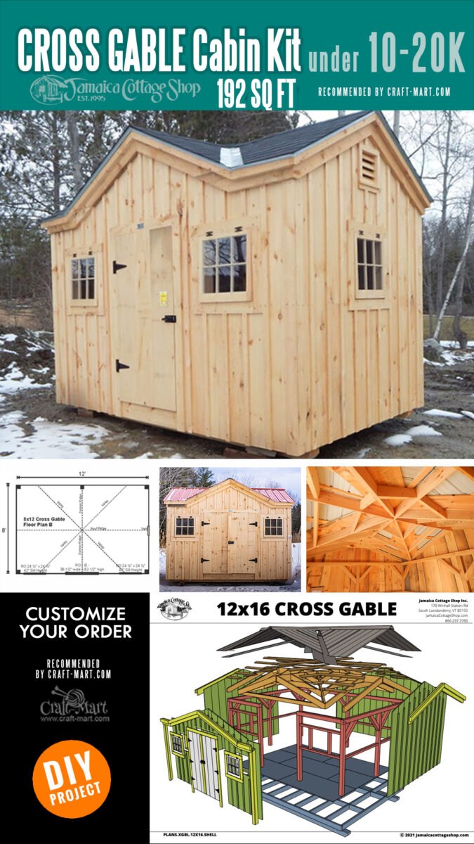 300-2_Cross-Gable-Kit - Craft-Mart