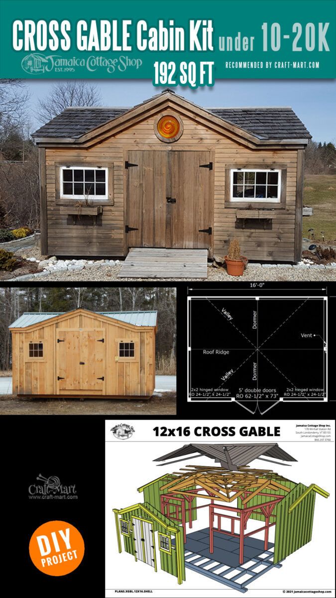 300-Cross Gable kit - Craft-Mart