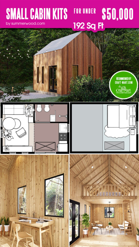 Small Cabin Kits for under $50K - Craft-Mart