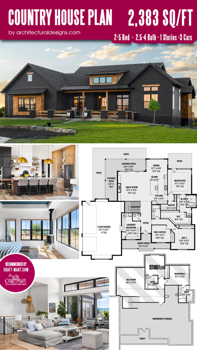 Modern Country House Plans that People Actually Built - Craft-Mart