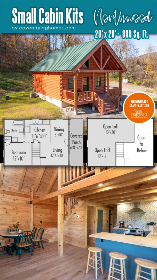 20 Best Small Log Cabin Kits for Sale - Craft-Mart