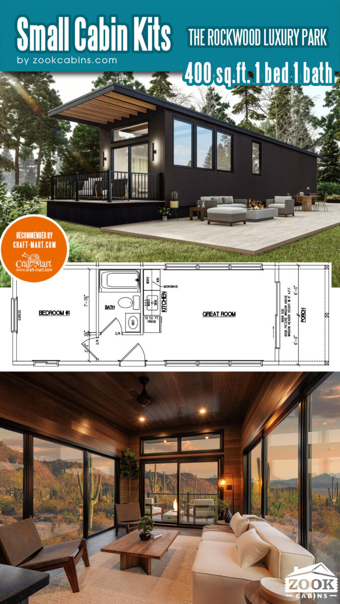 303-Rockwood-Luxury-Park-small-cabin-kits - Craft-Mart