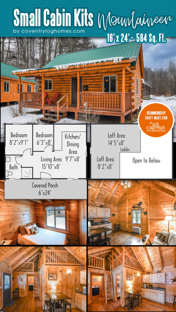 20 Best Small Log Cabin Kits for Sale - Craft-Mart