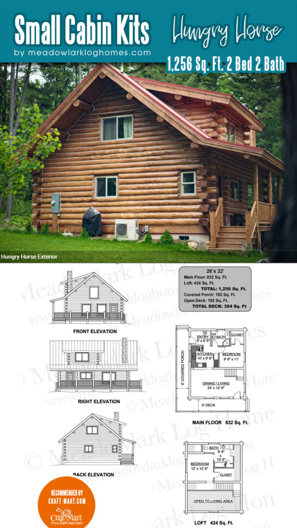 20 Best Small Log Cabin Kits for Sale - Craft-Mart