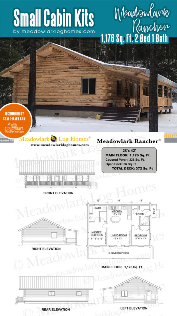 20 Best Small Log Cabin Kits for Sale - Craft-Mart