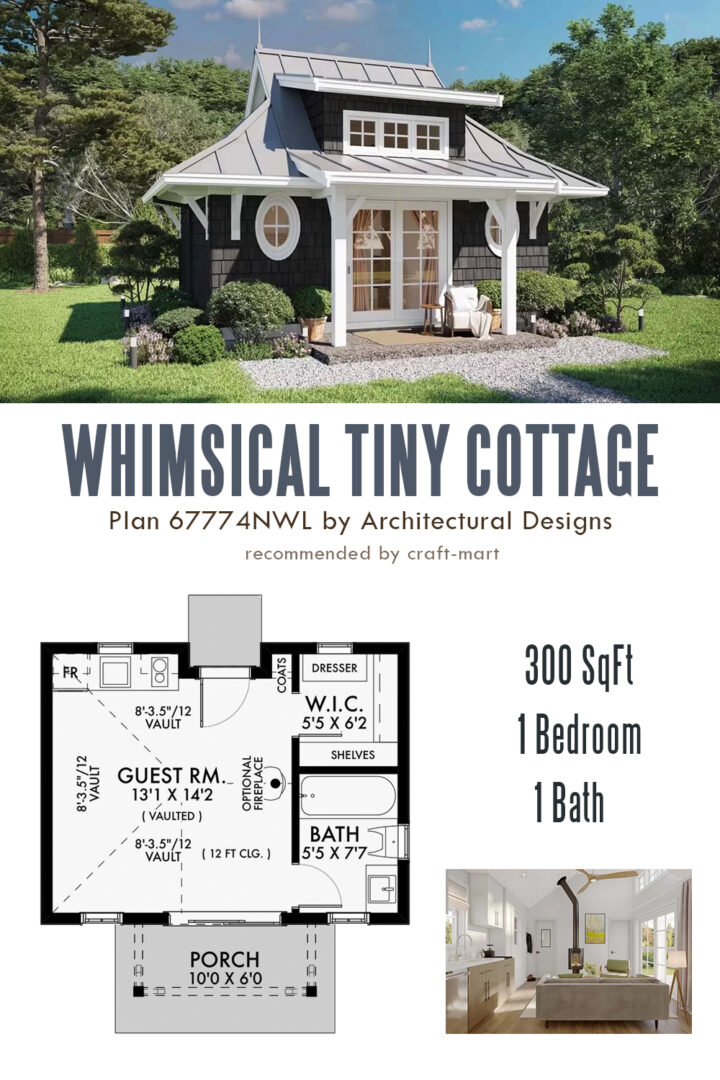 Tiny Cottage House Plans: Guide to Build Yours - Craft-Mart
