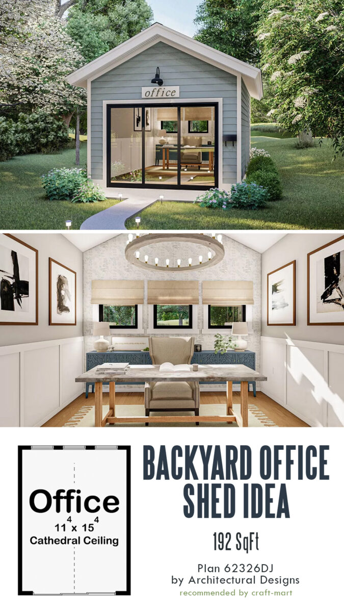 10+ Best DIY Modern Backyard Office Shed Ideas (Plans & Design) - Craft ...