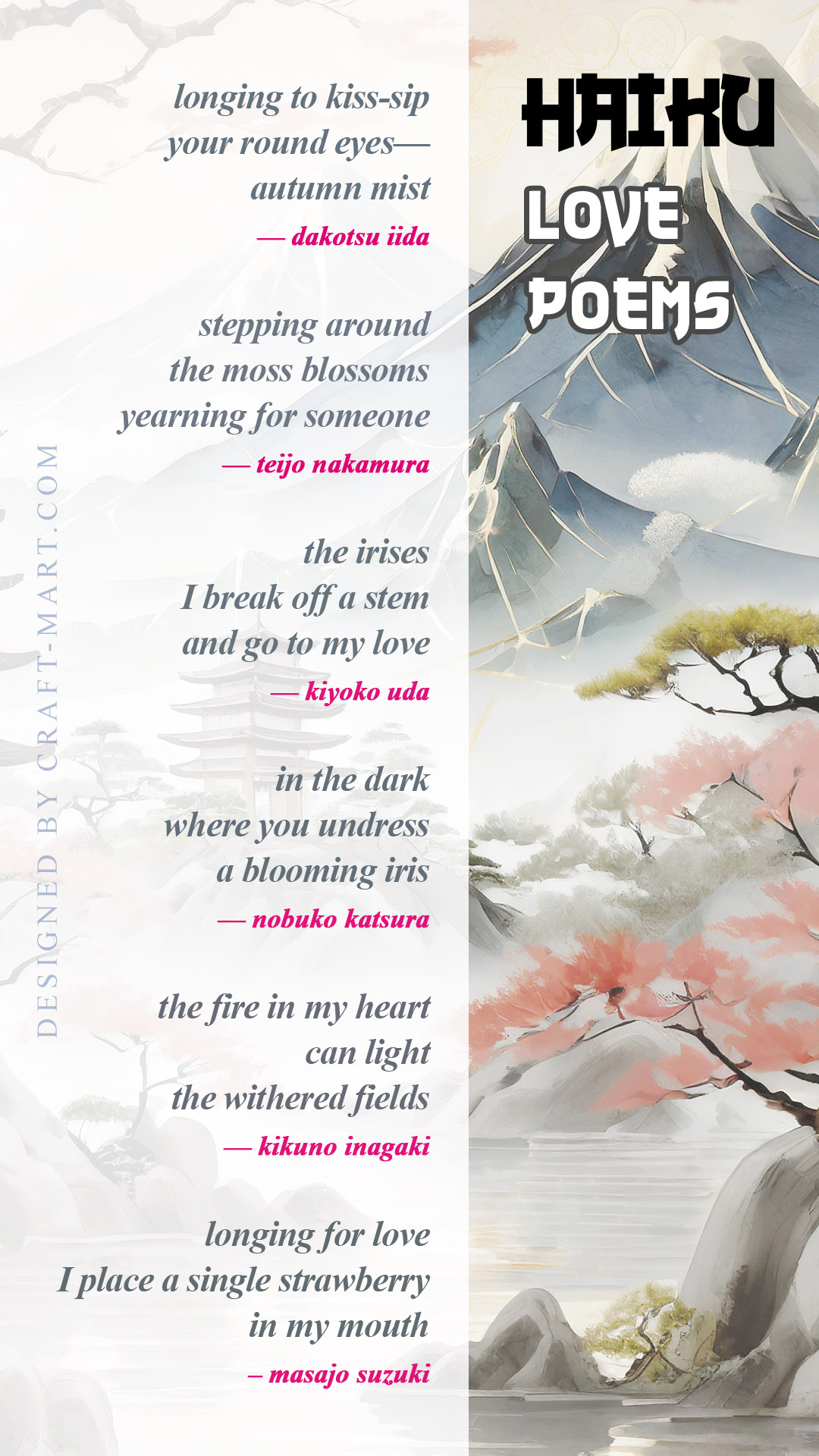 155-haiku-poems-times - Craft-Mart