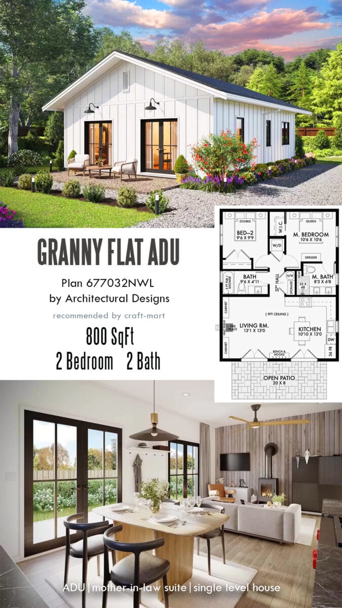 Accessory Dwelling Units (ADUs): Meaning, Pros, Cons, and Floor Plans ...