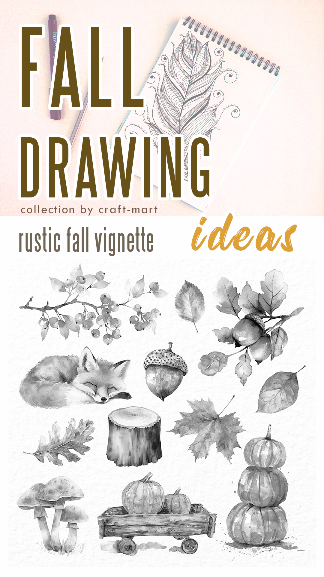 Rustic Fall Vignette - Craft-Mart