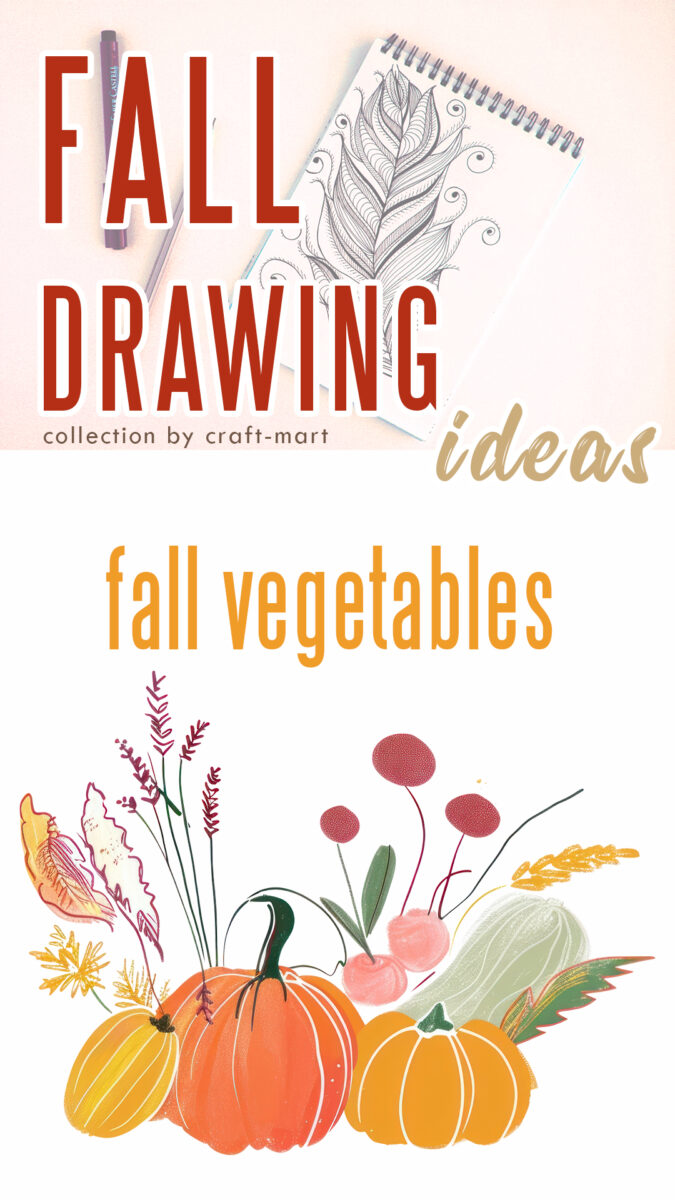 10+ Fall Drawing Ideas and Easy Doodles to Draw - Craft-Mart