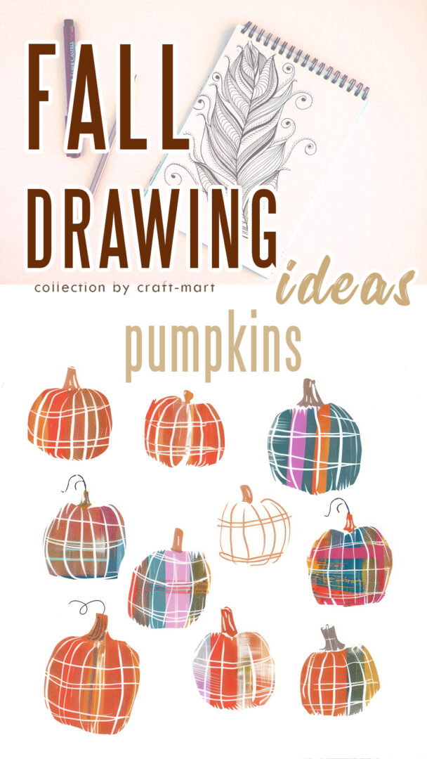 10+ Fall Drawing Ideas and Easy Doodles to Draw - Craft-Mart