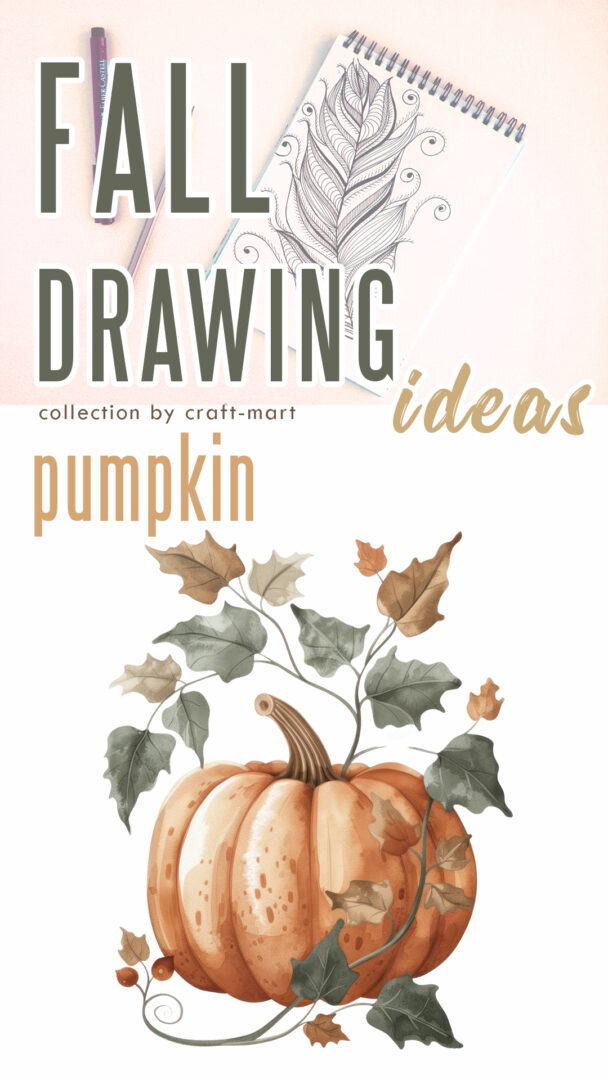 10+ Fall Drawing Ideas and Easy Doodles to Draw - Craft-Mart